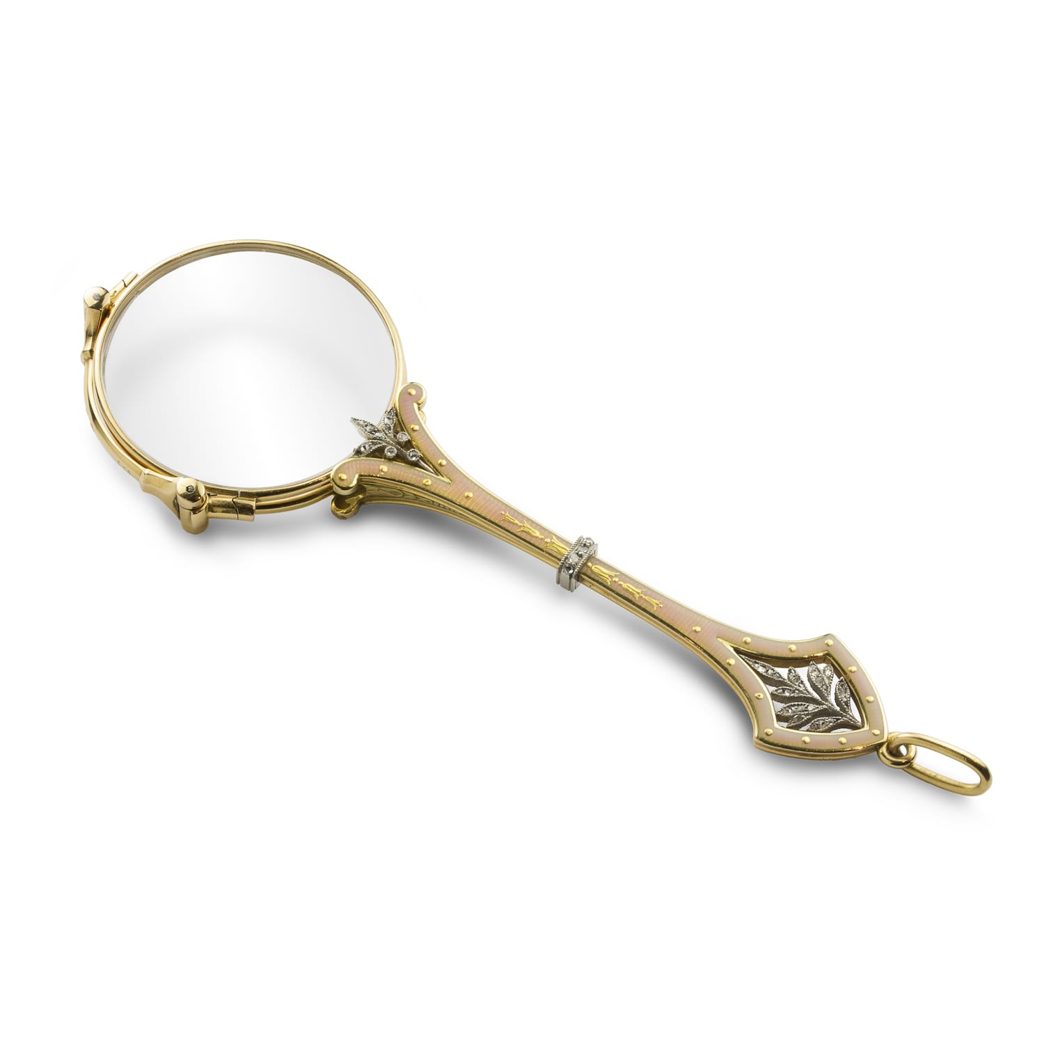 A Fine Cartier Enamel And Gold Lorgnette – Bentley & Skinner – The ...
